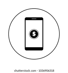 Mobile Banking Logo Icon Stock Vector (Royalty Free) 1036906318