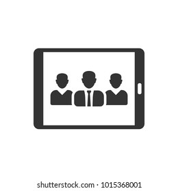 Mobile Business App Icon Stock Vector (Royalty Free) 1015368001 ...