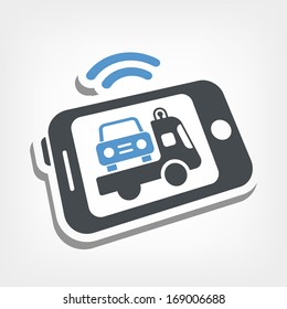 Mobile Car Assistance Stock Vector (Royalty Free) 169006688 | Shutterstock