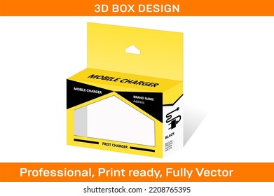 822 Charger packaging design Gambar, Foto Stok & Vektor | Shutterstock