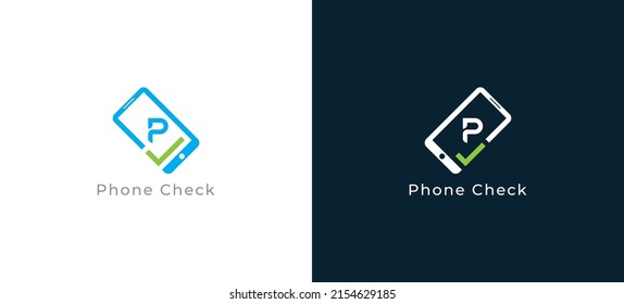 Mobile Check Logo Concept Sign Icon Stock Vector (Royalty Free ...