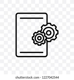 Mobile Development Transparent Icon Mobile Development: เวกเตอร์สต็อก ...