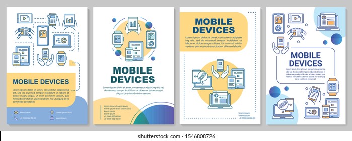 Swot Analysis Brochure Template Layout Flyer: เวกเตอร์สต็อก (ปลอดค่า ...