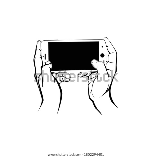 Mobile Gaming Logo Template Design Vector Stock Vector (Royalty Free ...