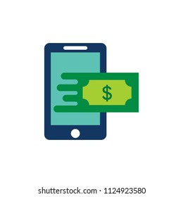 Mobile Money Logo Icon Design Stock Vector (Royalty Free) 1124923580 ...