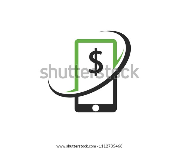 Mobile Money Logo Vector Template Stock Vector (Royalty Free) 1112735468