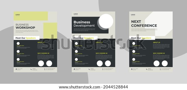 Mobile Payment Reward Flyer Design Template Stock Vector (Royalty Free ...
