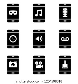 Mobile Phone Apps Stock Vector (Royalty Free) 1204598818 | Shutterstock