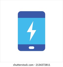 Mobile Phone Charge Icon Vector Graphic Stock Vector (Royalty Free ...
