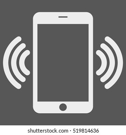 Mobile Phone Mobile Connection Vector Illustration Stock Vector ...