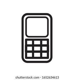 Keypad Phone Icon Trendy Linear Keypad: เวกเตอร์สต็อก (ปลอดค่าลิขสิทธิ์ ...
