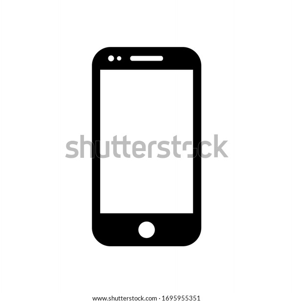Mobile phone icon, smartphone, phone cell icon vector illustration
