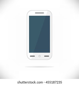 Vektor Stok Vector Illustration Phone Icon Mono Color (Tanpa Royalti ...