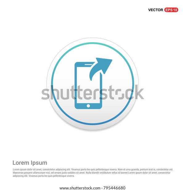 Mobile Phone Icon White Background Icon: Vector có sẵn (miễn phí bản ...