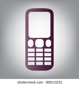 Keypad Phone Icon Trendy Keypad Phone Stock Vector (Royalty Free ...