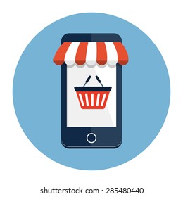 138,114 Phone store icon Images, Stock Photos & Vectors | Shutterstock