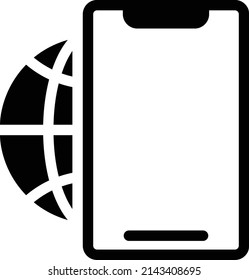 Mobile Vector Illustration On Transparent Backgroundpremium Stock ...