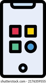 Mobile Vector Illustration On Transparent Backgroundpremium Stock ...