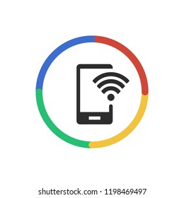 Mobile Wifi App Icon Stock Vector (Royalty Free) 1198469497 | Shutterstock