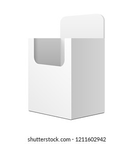 Mock Cardboard Blank Empty Display Show Stock Vector (Royalty Free ...