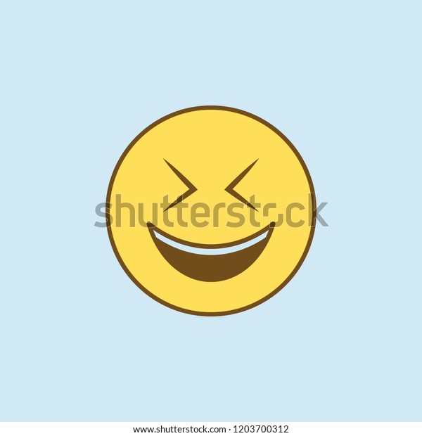 Mockery 2 Colored Line Icon Simple Stock Vector (Royalty Free ...