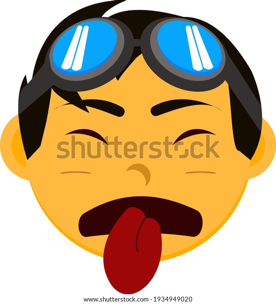 Mocking Quirky Cool Character Emoticons Stock Vector (Royalty Free ...
