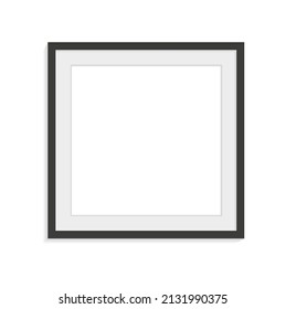 Mockup Frame On White Background Stock Vector (Royalty Free) 2131990375 ...