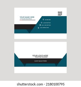 Moder Business Card Design Template Stock Vector (Royalty Free ...