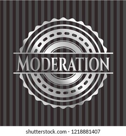 Moderation Silver Shiny Badge Stock Vector (Royalty Free) 1218881407 ...
