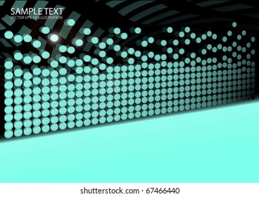 Modern 3d Dot Vector Background Illustration Stock Vector (Royalty Free ...