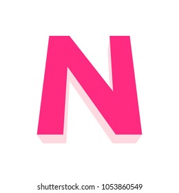Modern 3d Letter Stock Vector (Royalty Free) 1053860549 | Shutterstock