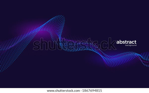Modern Abstract Background Bright Color Dynamic Stock Vector (Royalty ...