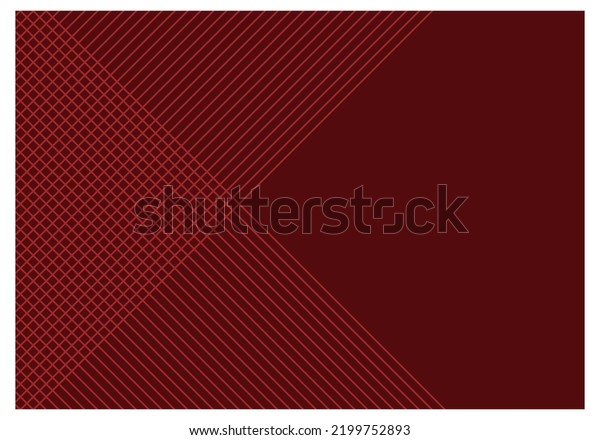 Modern Abstract Background Dark Red Outline Stock Vector (Royalty Free ...