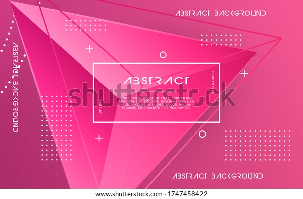 Modern Abstract Diamond Background Banner Design Stock Vector (Royalty ...
