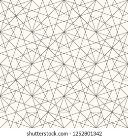 Modern Abstract Geometric Pattern Crossing Thin Stock Vector (Royalty ...