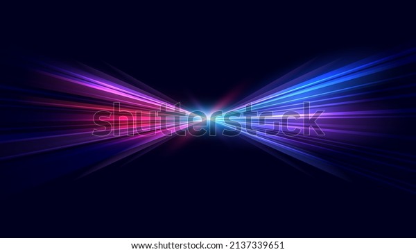 Modern Abstract Highspeed Movement Dynamic Motion Stock Vector (Royalty ...