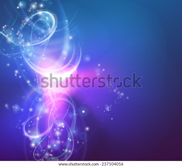 Modern Abstract Light Swirl Background Electric Stock Vector (Royalty ...