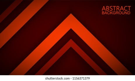 Modern Abstract Red Background Stock Vector (Royalty Free) 1156371379 ...