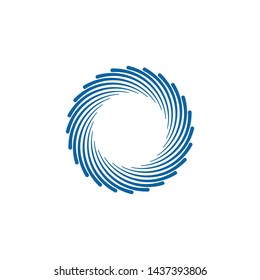 Modern Abstract Swoosh Frame Border Company Stock Vector (Royalty Free ...