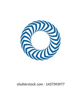 Modern Abstract Swoosh Frame Border Company Stock Vector (Royalty Free ...