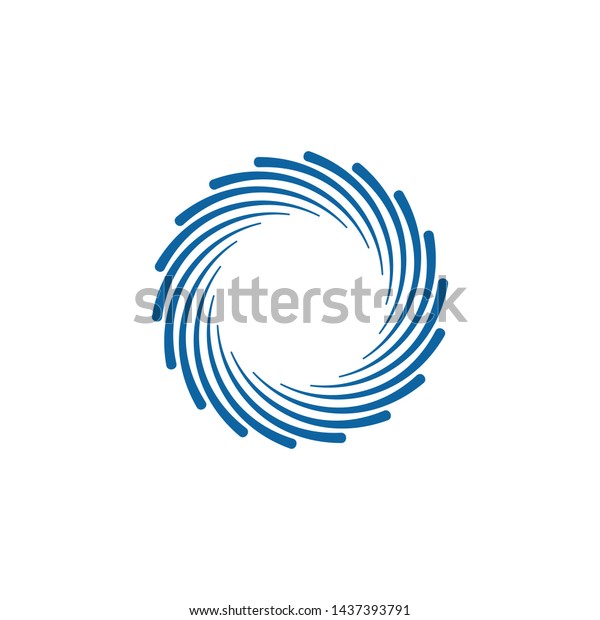 Modern Abstract Swoosh Frame Border Company: vector de stock (libre de ...