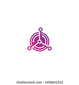 Modern Abstract Tech Logo Concept Your Stock Vector (Royalty Free ...