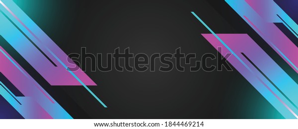 Modern Abstract Twitch Background Design Stock Vector (Royalty Free ...