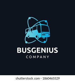Modern App Icon Logo Design Bus Stock Vector (Royalty Free) 1860465529 ...