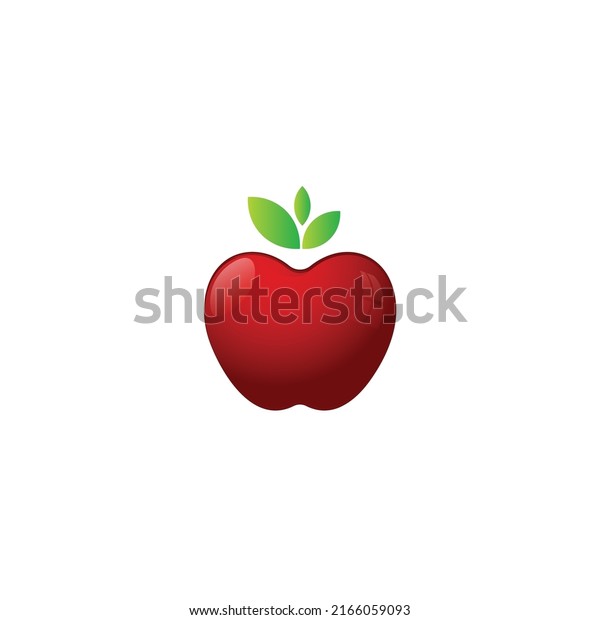Modern Apple Logo Design Template Stock Vector (Royalty Free ...