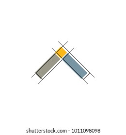 Modern Architect Logo Design Template Vector Stock Vector (Royalty Free ...