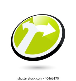 Modern Arrow Sign Stock Vector (Royalty Free) 40466170 | Shutterstock