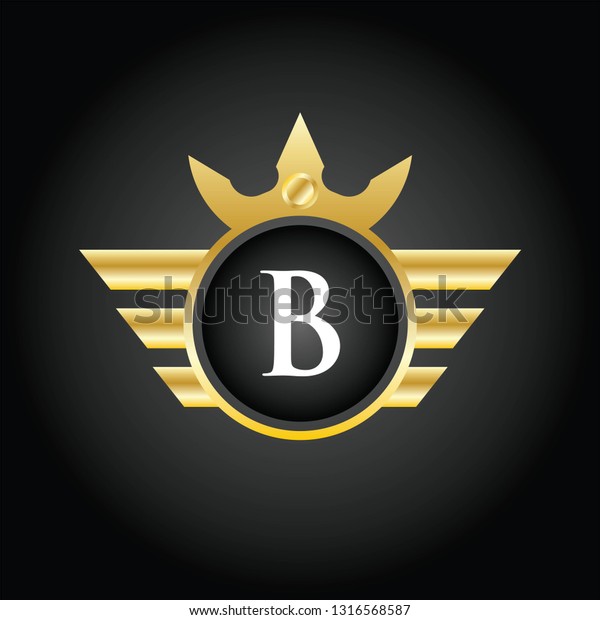 Modern B Circle Logo Illustration Vector Stock Vector (Royalty Free ...