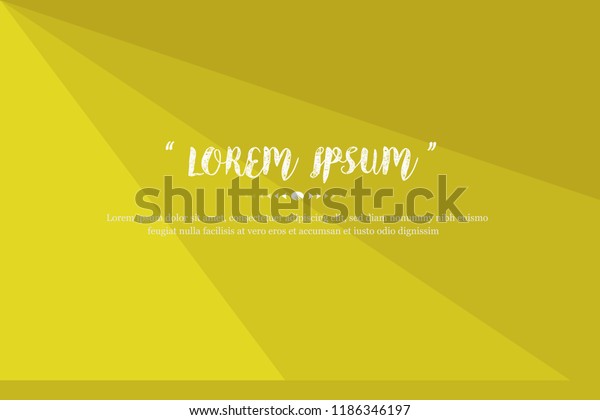 Modern Background Design Yellow Color Abstract Stock Vector (Royalty ...