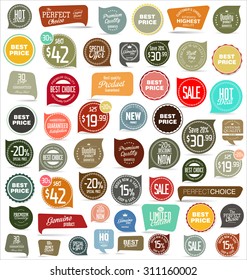 Premium Quality Modern Labels Collection Stock Vector (Royalty Free ...